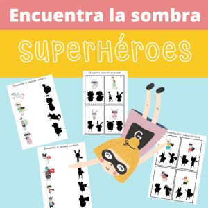 Libro de actividades Superhéroes