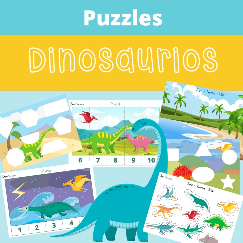 Libro de actividades Dinosaurios