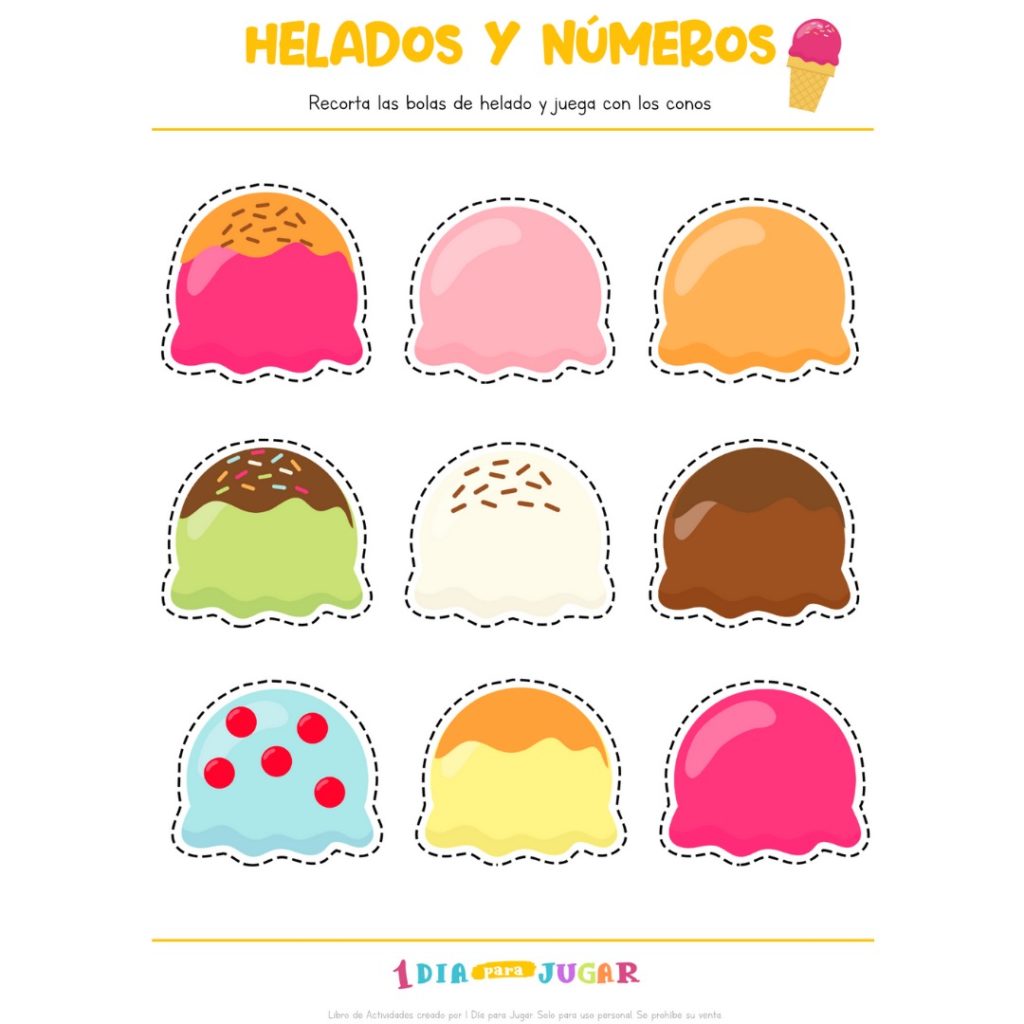 Helado y Números
