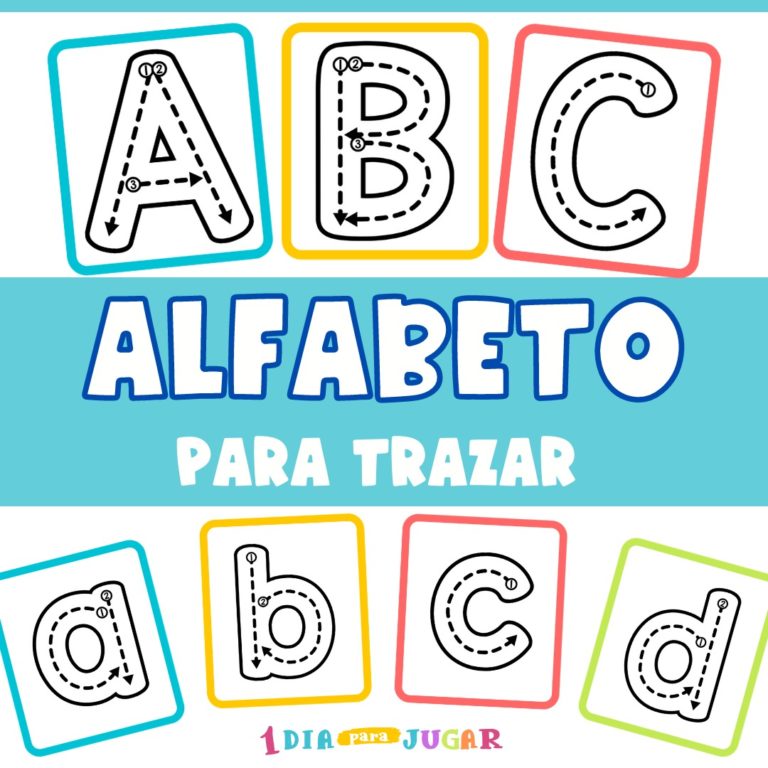 Abecedario para Trazar Imprimibles