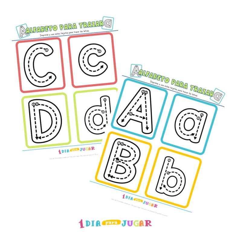 Abecedario para Trazar Imprimibles