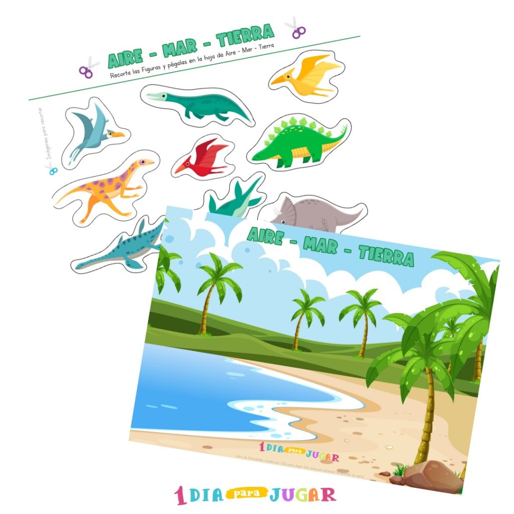 Libro de actividades Dinosaurios