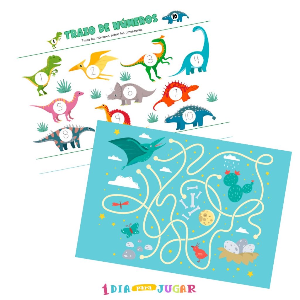 Libro de actividades Dinosaurios